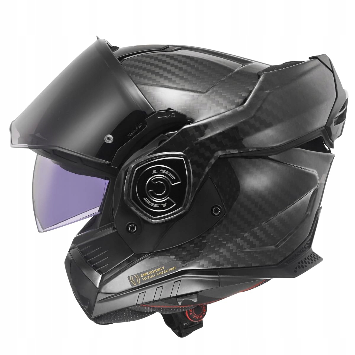 KASK MOTOCYKLOWY | LS2 FF901 ADVANT X CARBON | SZCZĘKOWY + PINLOCK ...