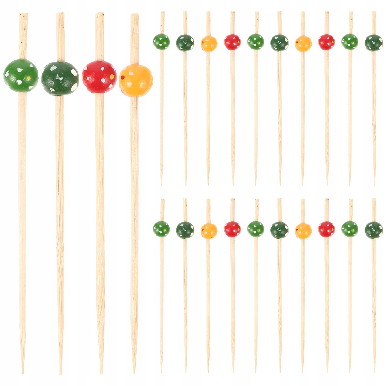 Komplet sztućców Cocktail Picks Disposable Cocktail Picks 100 el ...