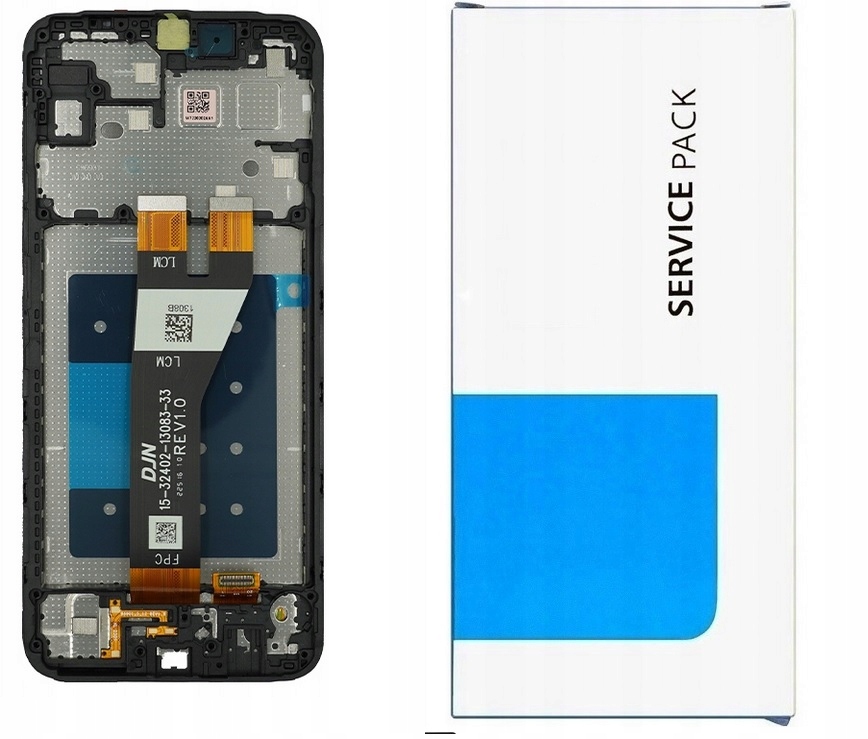 Samsung A14 5G A146P SM-A146P SERVICE PACK LCD WYŚWIETLACZ z RAMKĄ ...