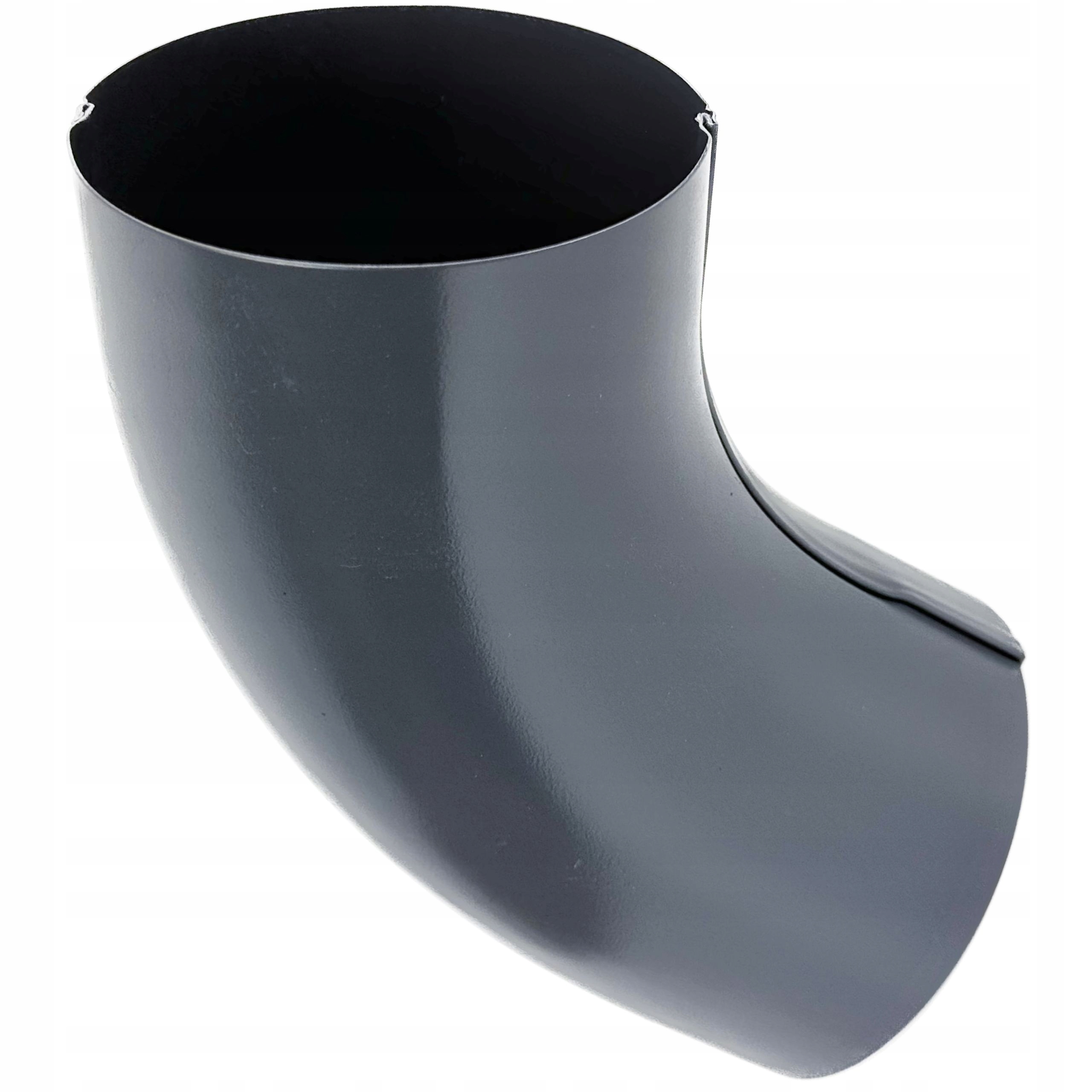 Kolano 60° stalowe do rury spustowej 100mm GALECO STAL grafit RAL 7015 ...