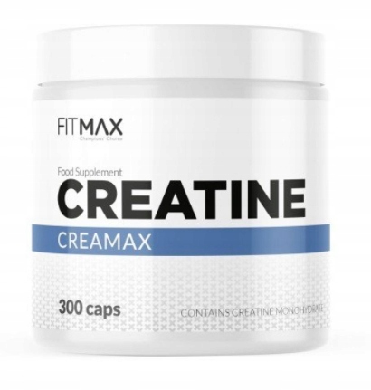 FitMax Creatine CreaMax 300 caps • Cena, Opinie - Allegro