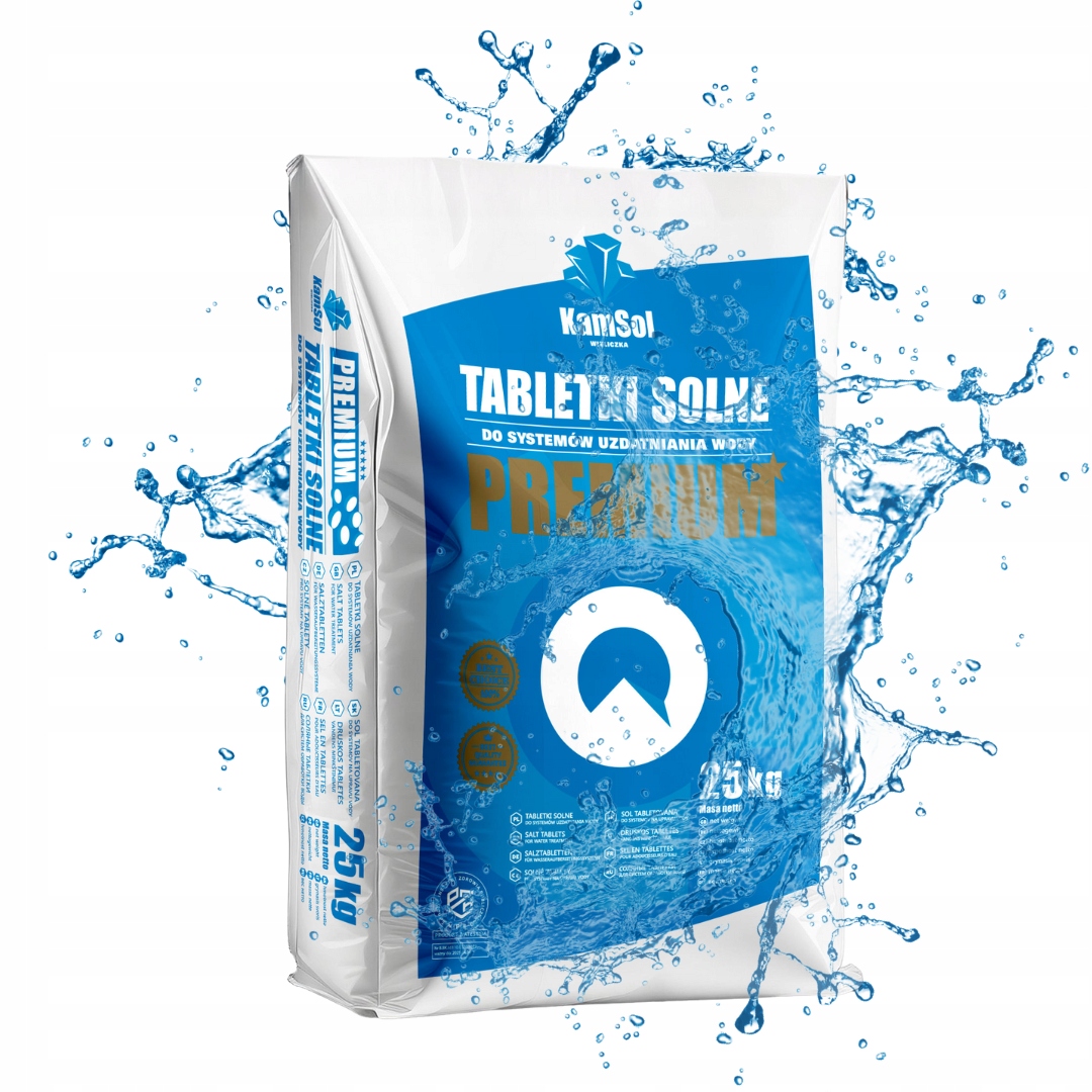 Tabletki solne Premium 25 kg (5907443620008) • Cena, Opinie • Filtry i ...