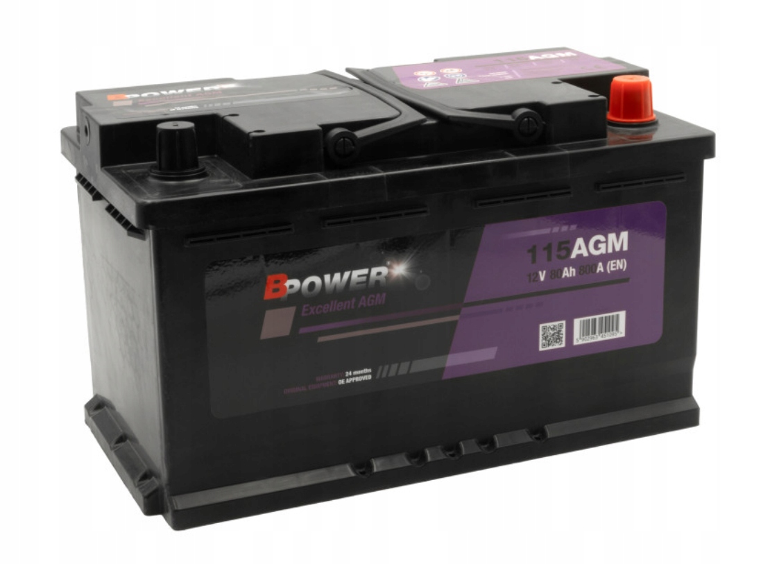 BPOWER 80Ah 800A Excellent 115AGM P+ 12V Akumulator FORD EDGE GLA GLB GLC 5902963451095 za 599 ...