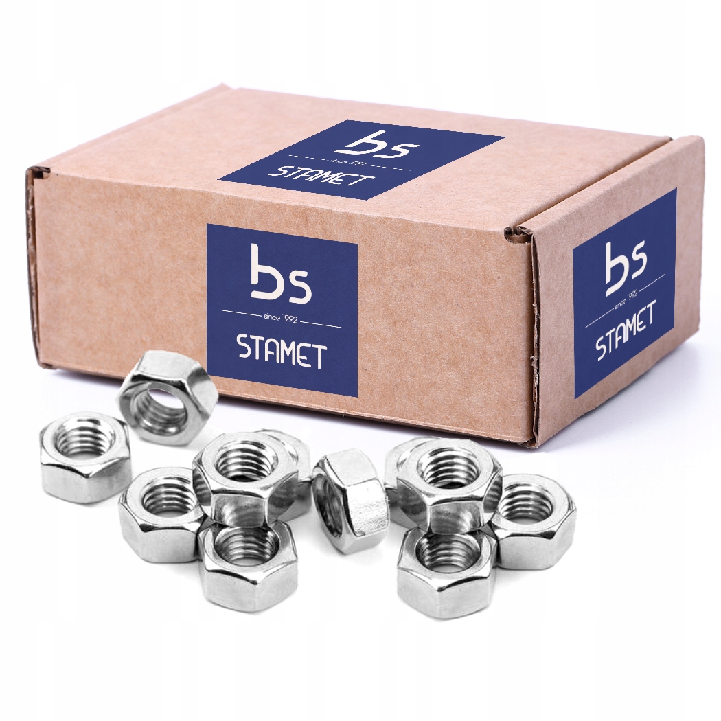 Matica m8 kl 8.8 šesťhranná pozinkovaná kl 88 DIN 934 0,5 kg - 108 ks ...