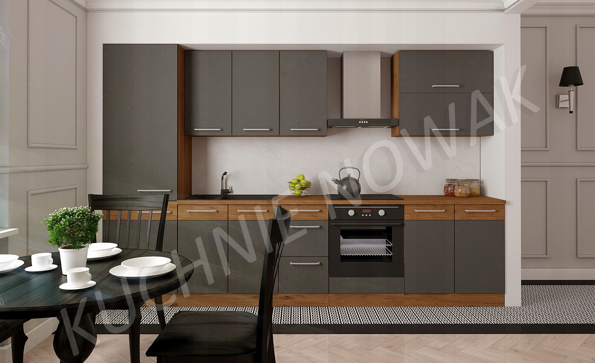 Meble kuchenne Vera 320 cm MDF • Cena, Opinie • Zestawy mebli ...