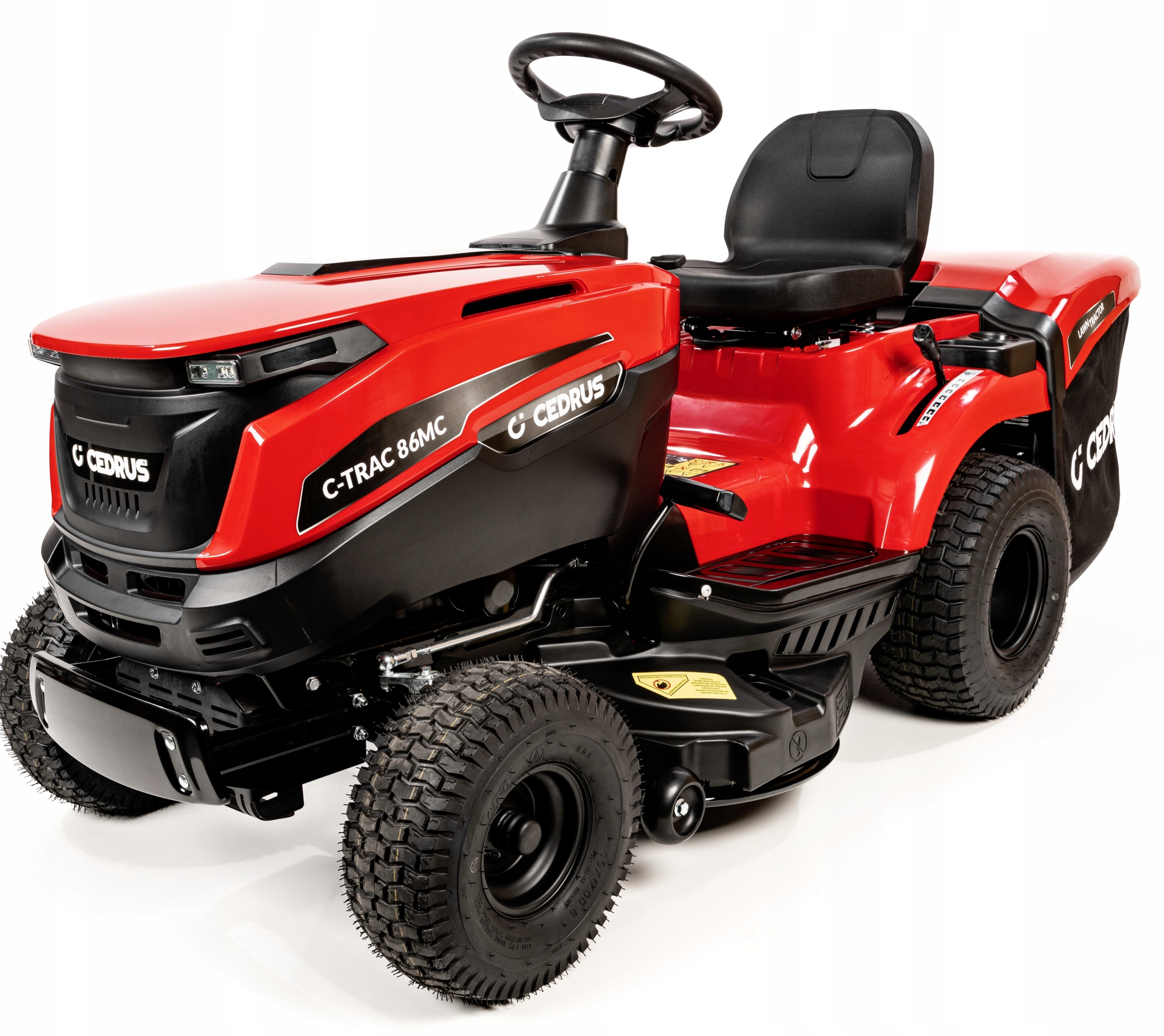 Traktor ogrodowy do trawy Cedrus C-TRAC-86MC Kosiarka Traktorek ...