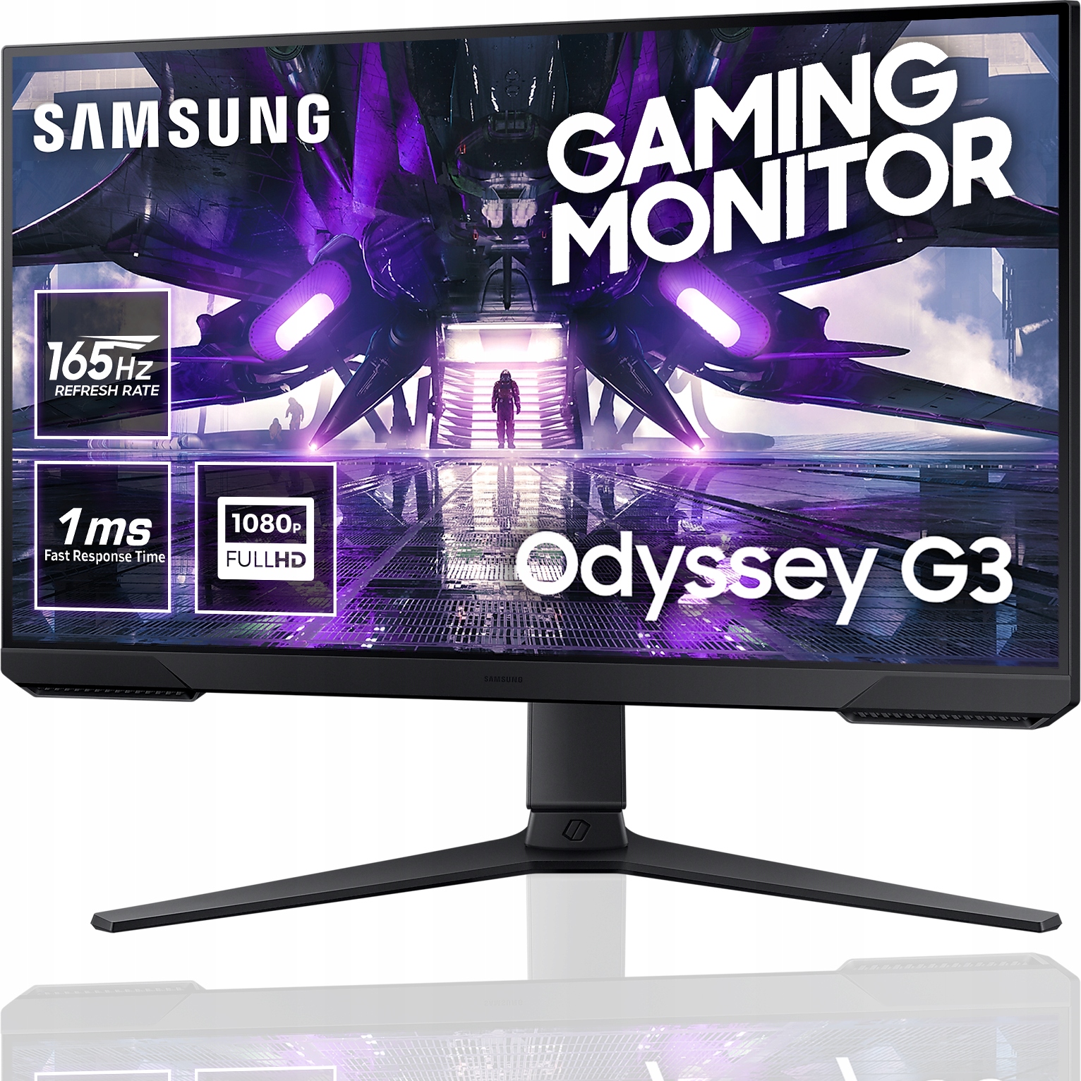 Monitor Gamingowy Samsung LED 24" Odyssey G3 165Hz 1ms zakrzywiony ...