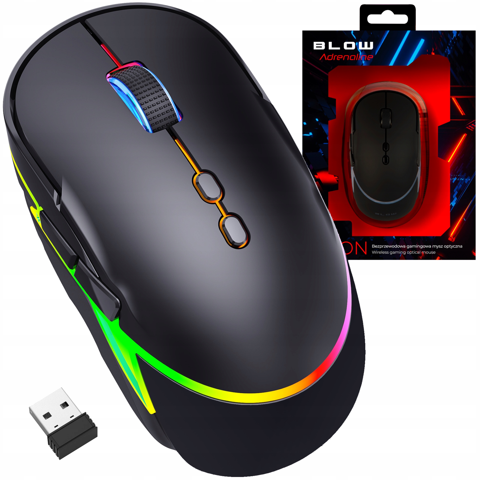 Myszka Blow - Niska cena na Allegro