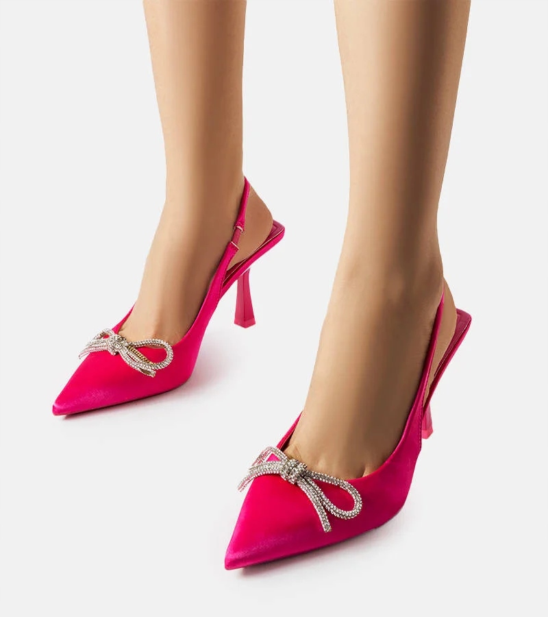 Szpilki z Kokardka - Niska cena na Allegro.pl