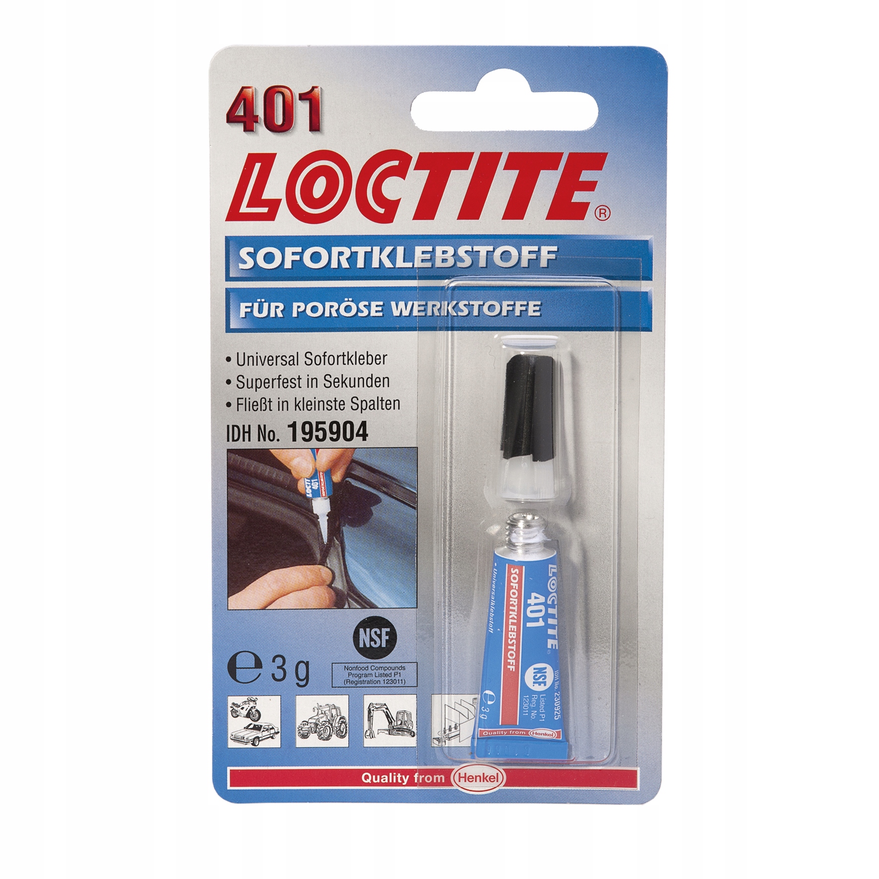 Klej błyskawiczny LOCTITE 401 3 g CA - porównaj ceny - Allegro.pl