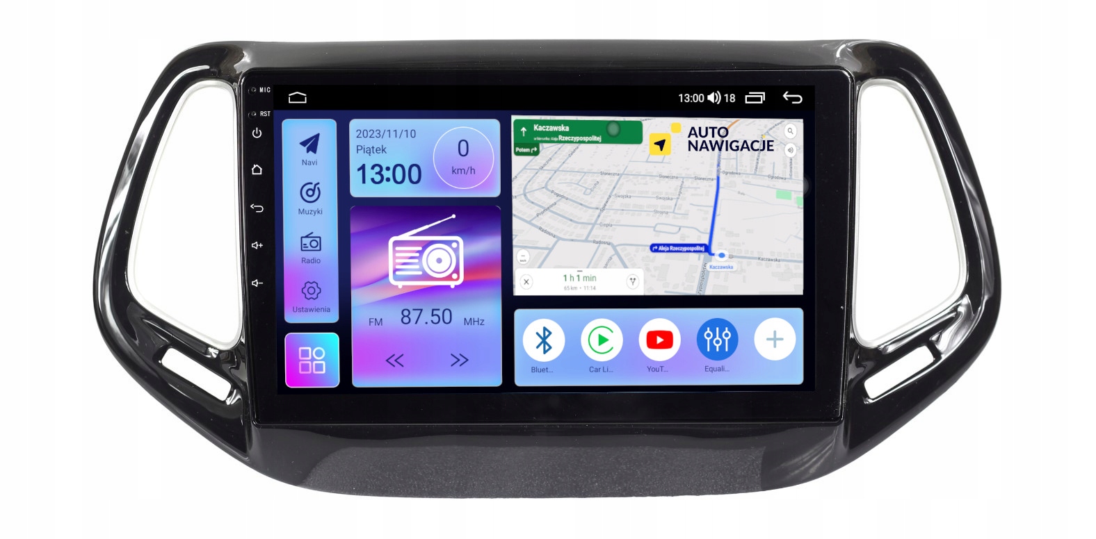 RADIO NAWIGACJA GPS JEEP COMPASS 2016+ ANDROID - Sklep, Opinie, Cena w ...