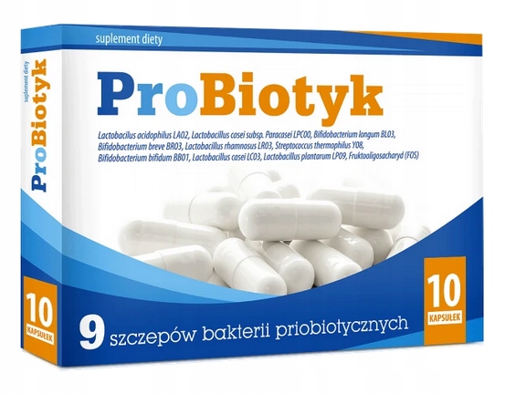 Suplement diety MBM Pharma ProBiotyk probiotyki kapsułki 10 szt ...