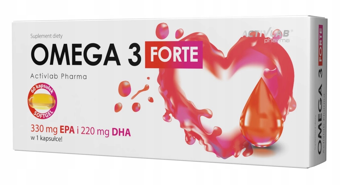 ACTIVLAB PHARMA Omega 3 FORTE EPA 330 mg, DHA 220 mg, E-vitamin 12 mg za 2670.00HUF-ért - Allegro
