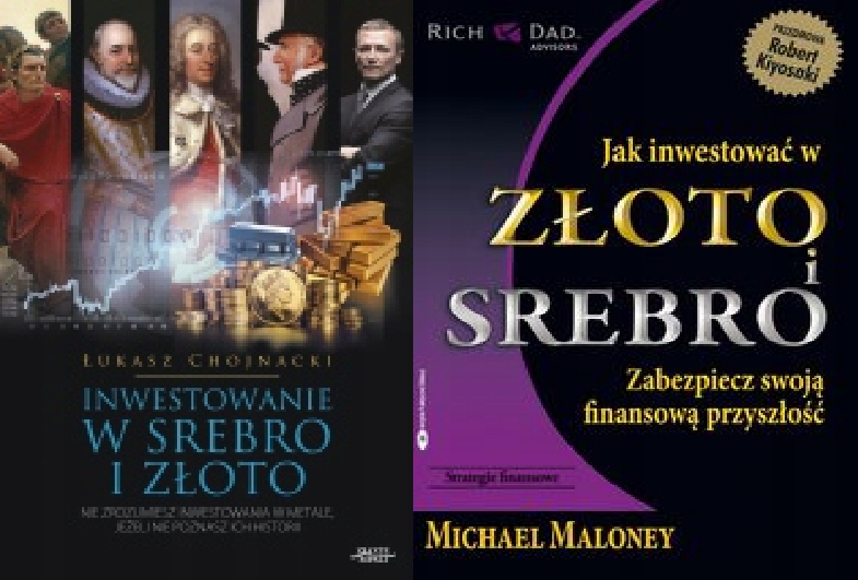 Inwestowanie w srebro + Jak inwestować w złoto (13757514248) | Książka Allegro