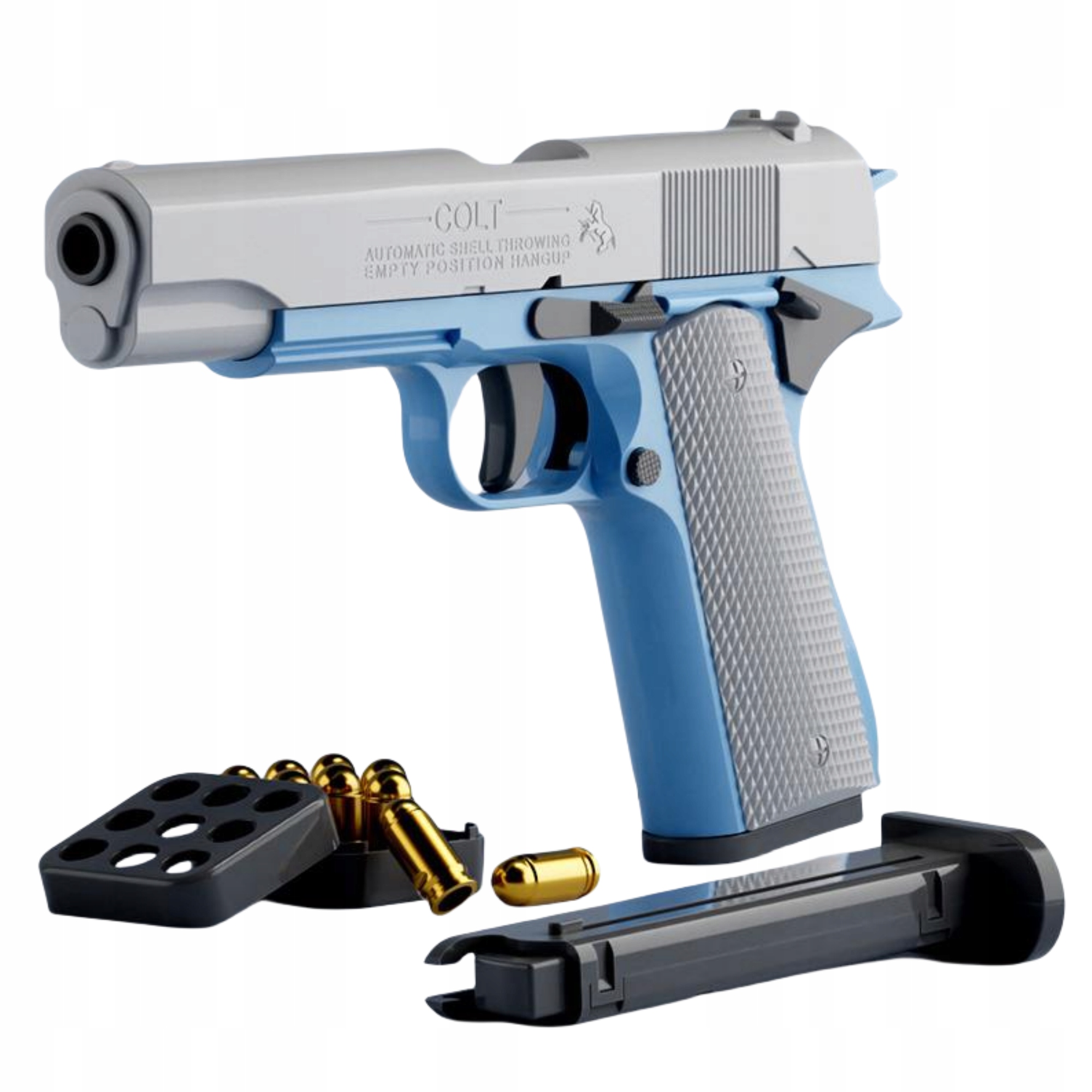 TIKTOK FIDGET TOY GUN COLT PRO РЕПЛІКА РЕАЛІСТИЧНИЙ Stress Shot HIT - Vroda