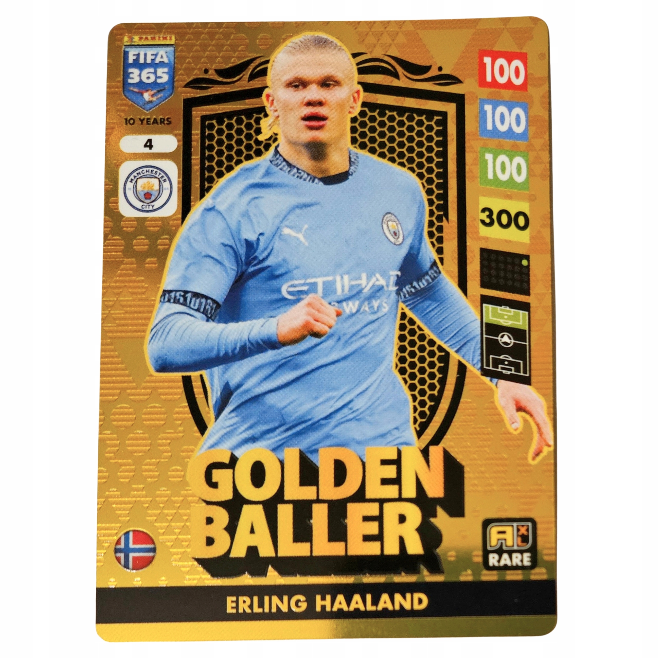 HAALAND Golden Baller RARE 4 FIFA 365 2025 Panini Karty Piłkarskie ...