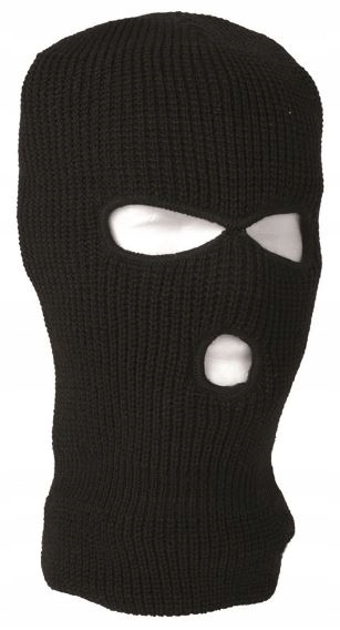 CZARNA KOMINIARKA BALACLAVA ZIMOWA CIEPŁA CZAPKA 3 OTWORY AKRYL MIL-TEC ... CZARNA KOMINIARKA BALACLAVA ZIMOWA CIEPŁA CZAPKA 3 OTWORY AKRYL MIL-TEC ...