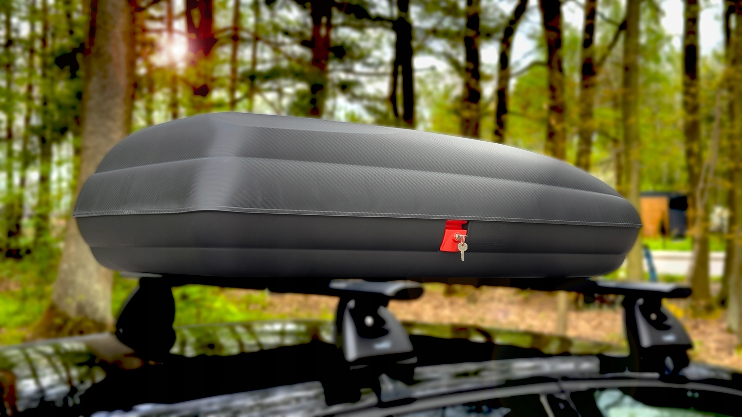 BAGAŻNIK DACHOWY BOX NA DACH 320 L | 132 x 78 x 34 5905692958798 za 591 ...