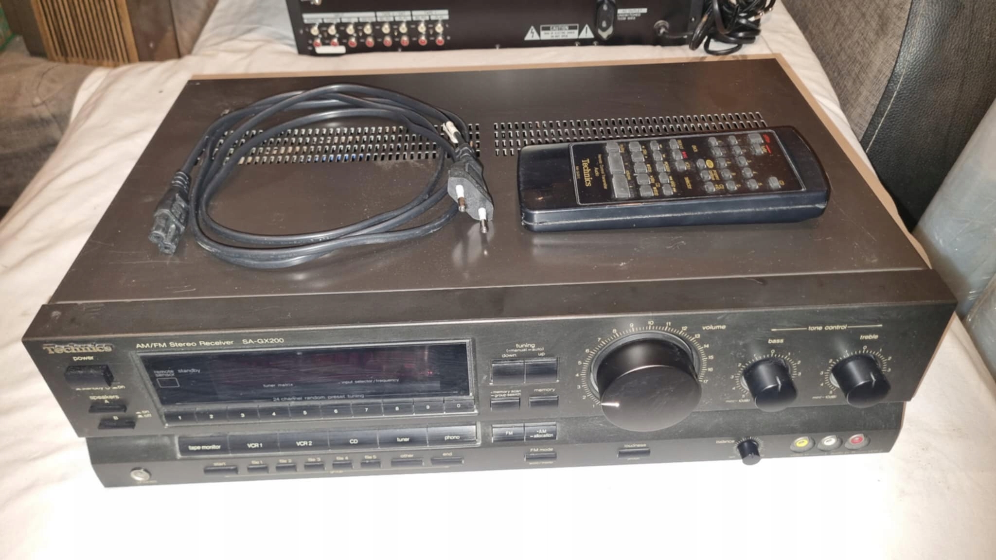 Amplituner stereo TECHNICS SA-GX200 FM/AM Phono pilot - Sklep, Opinie, Cena w Allegro