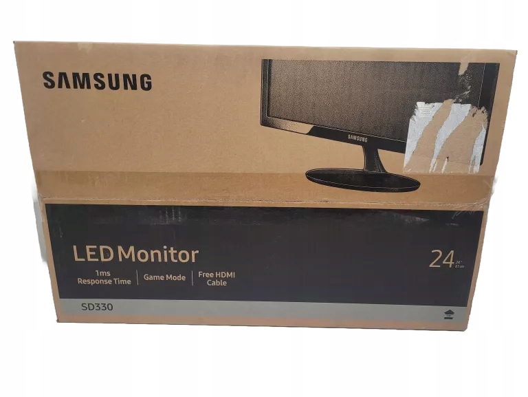 MONITOR 24" SAMSUNG MODEL S24D330H ZESTAW - Sklep, Opinie, Cena w Allegro