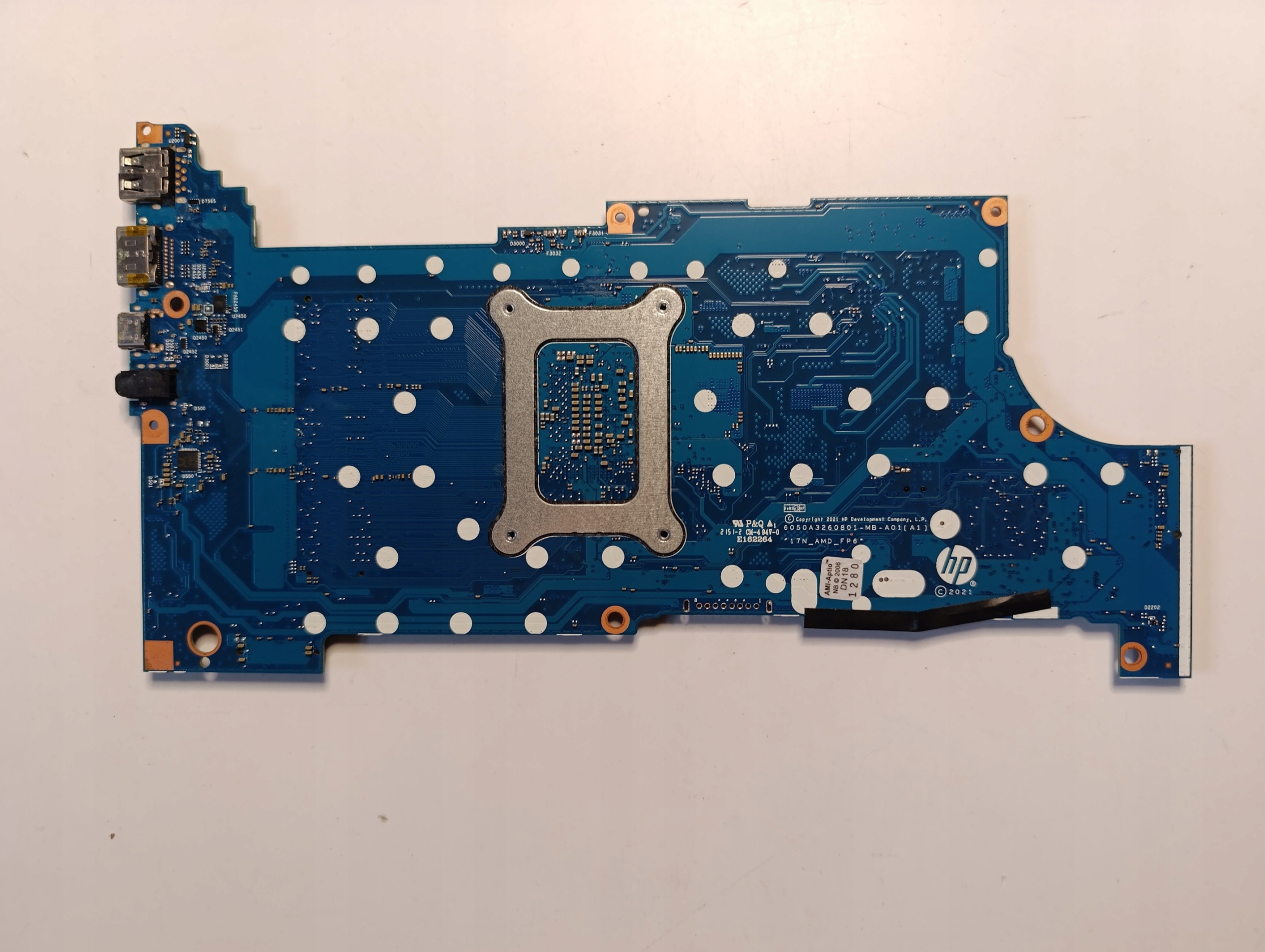 Płyta główna HP 17-CP AMD R7 5700U E162264 USZKODZONA w Lipno - Sklep ...