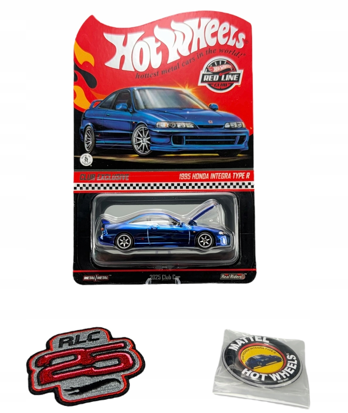 HOT WHEELS 2025 1995 HONDA INTEGRA TYPE R RED LINE CLUB JCP06 ...