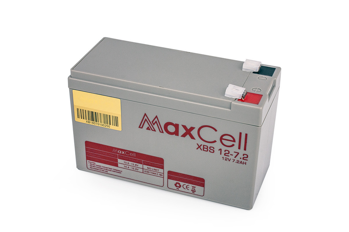 Akumulator AGM, XBS 12-7.2 (12V 7.2Ah Fast250/T2) - Sklep, Opinie, Cena w Allegro