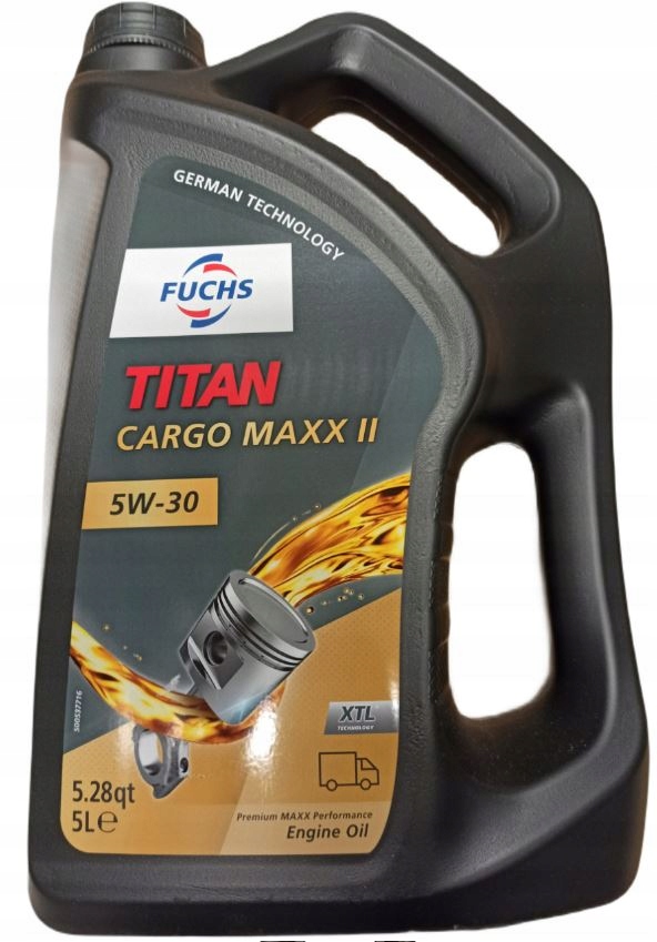 OLEJ SILNIKOWY FUCHS 5W30 TITAN CARGO Maxx II - 5L 5904724736403 za 208 ...