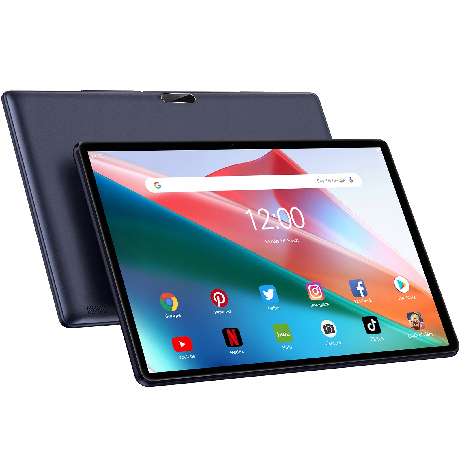 PRITOM 10" tablet, Android 10 WiFi 64GB čierny za 69.99EUR - Allegro