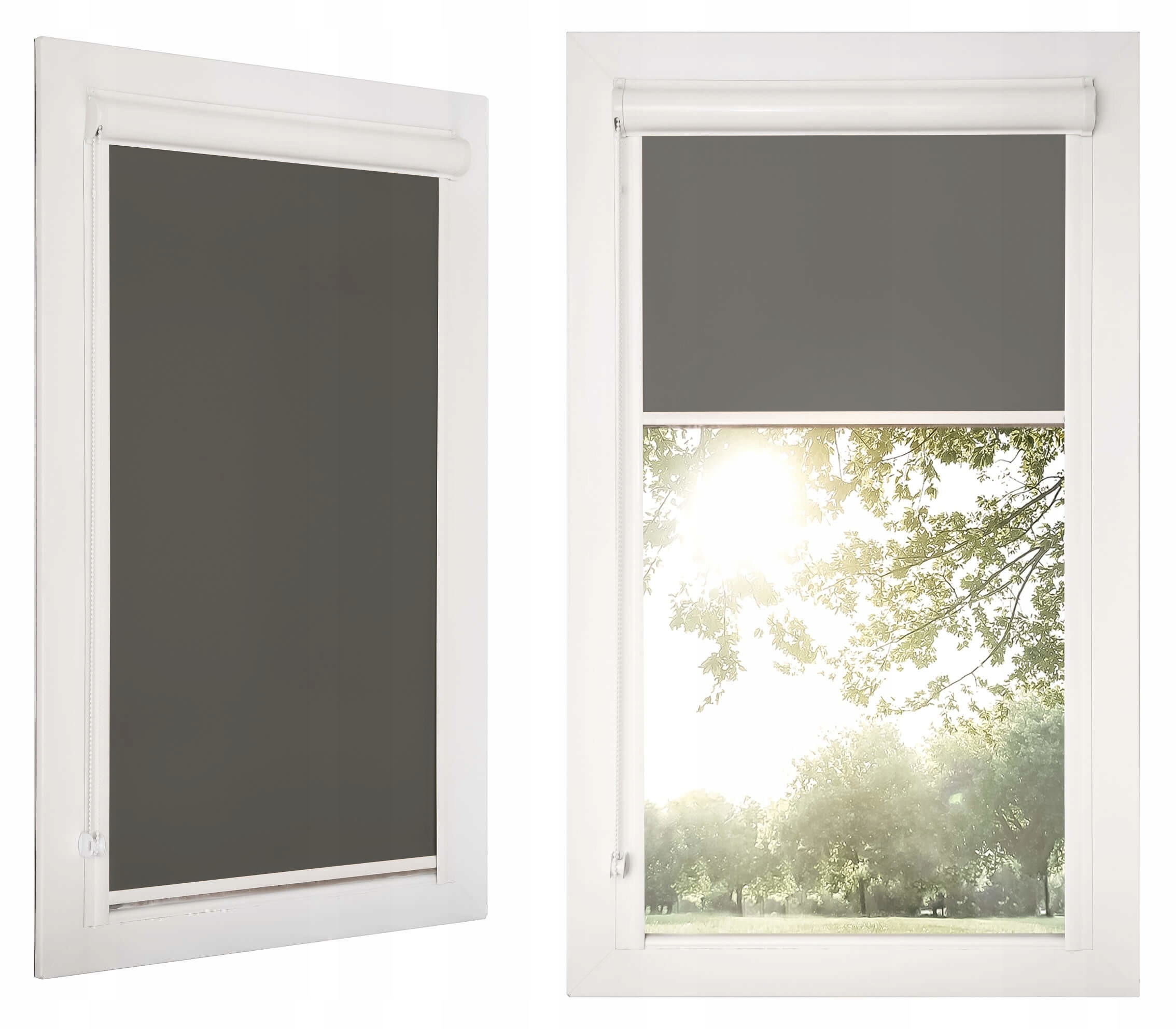 Rolety TERMOIZOLACYJNE w KASECIE z prowadnicami roleta na wymiar ...