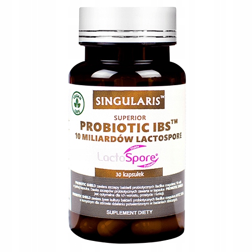 Probiotyk Singularis 10 mld Lactospore 30 kapsułek wegańskich (5903263262596) • Cena, Opinie ...