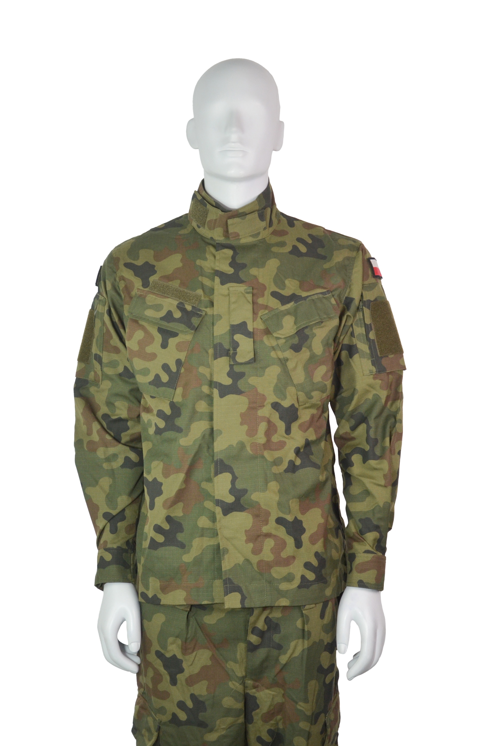 Mundur wojskowy polowy letni bluza 124L/MON S/XS nowy wzór • Cena ...