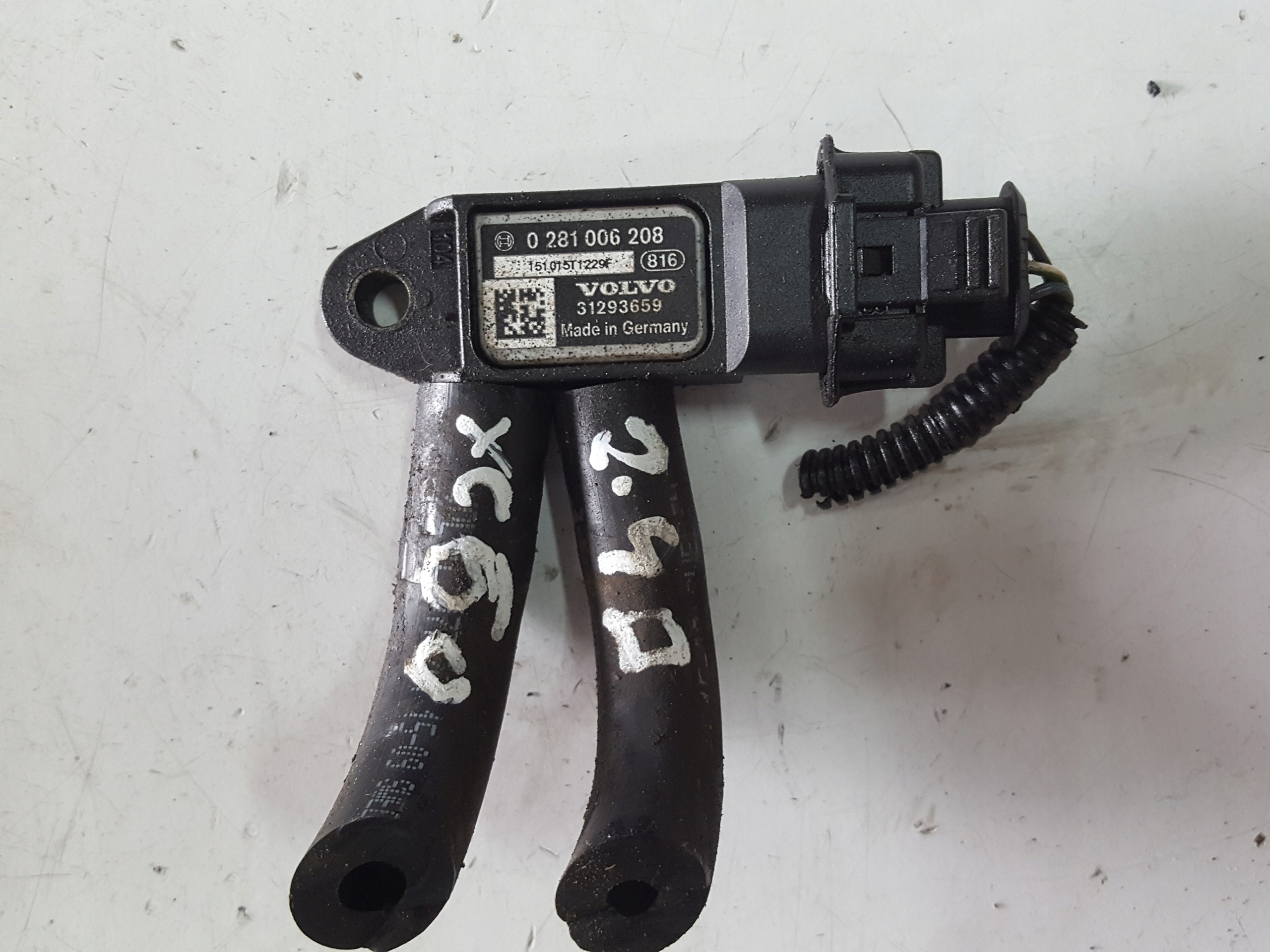 Volvo OE 31293659 czujnik ciśnienia spalin • Cena, Opinie - Allegro