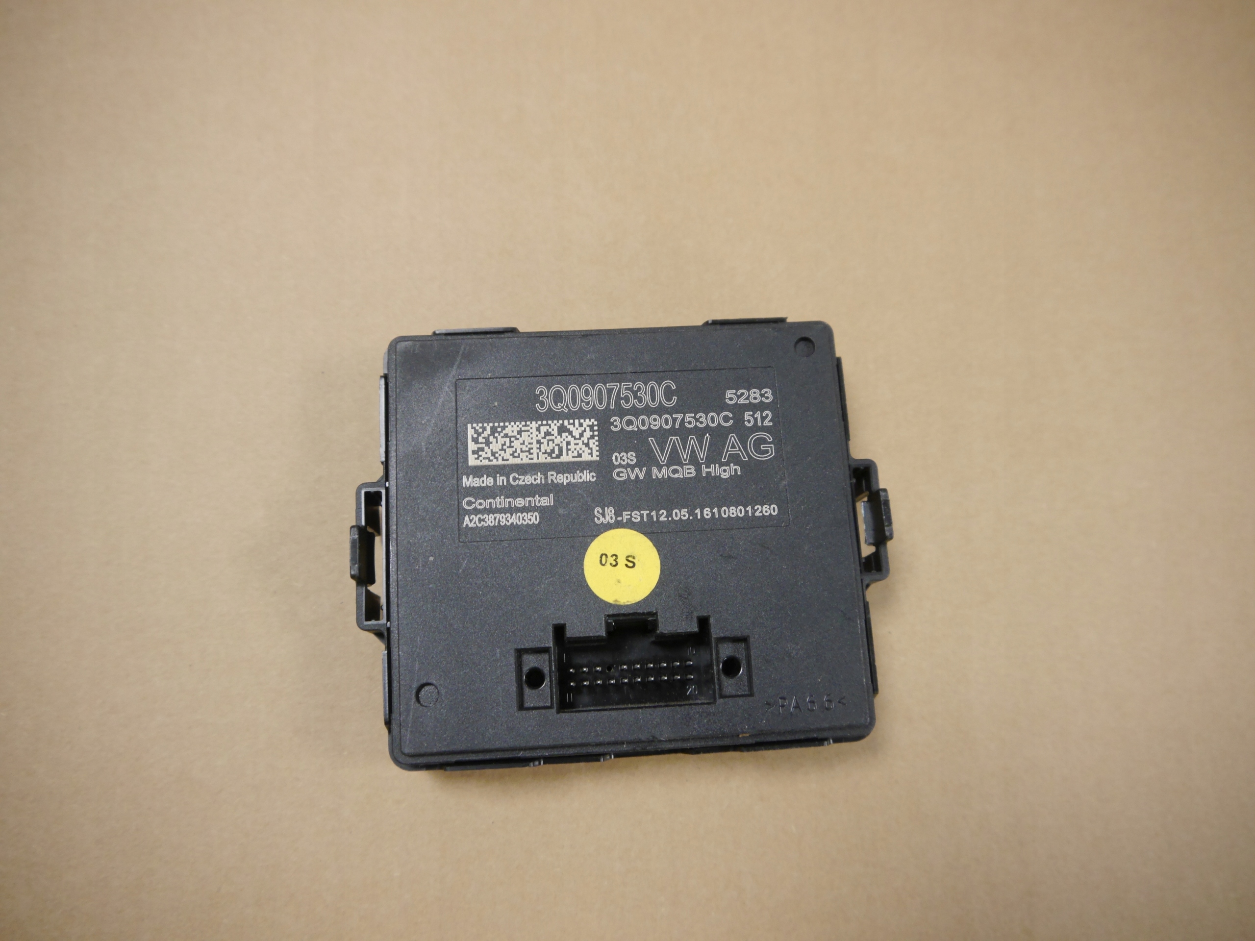 AUDI VW MODUŁ STEROWNIK GATEWAY 3Q0907530C za 200.00PLN z WROCLAW ...