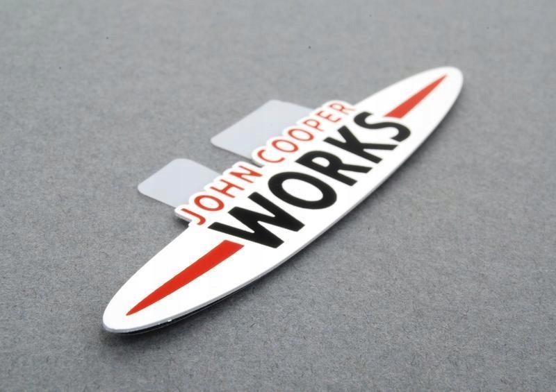 JCW Motorháztető Jelvény Mini R56 R57 R58 R59 R60 R61 Eredeti ...