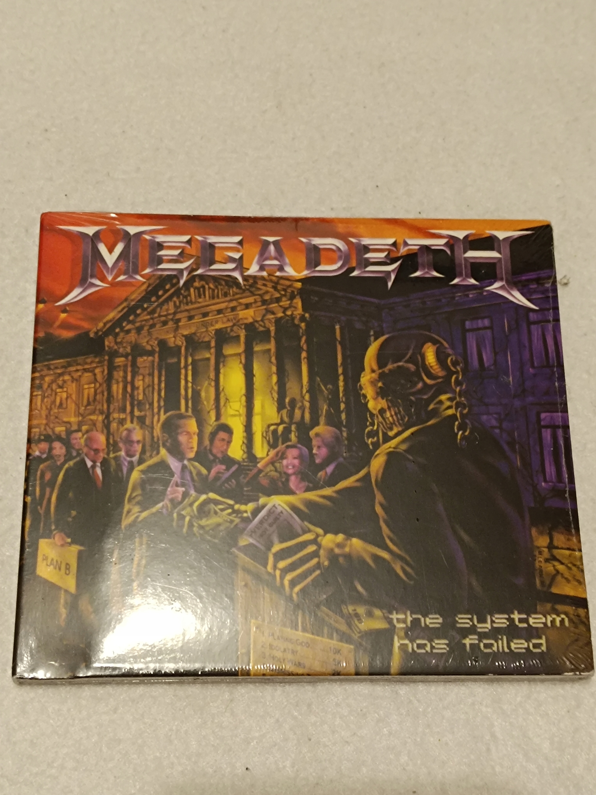 CD The System Has Failed Megadeth bonus track [folia-paragon ...
