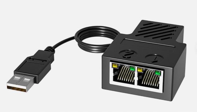 SPLITTER LAN 1x2 ADAPTER ROZDZIELACZ RJ45 100 Mbps - Sklep, Opinie ...