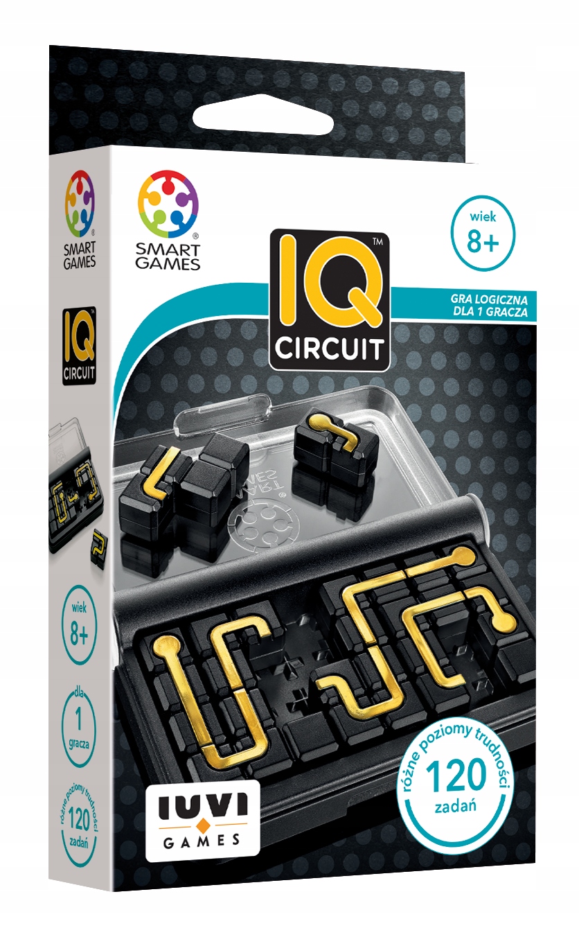 Gra planszowa Smart Games IQ Circuit IUVI Games - Stan: Nowy 51.92PLN ...