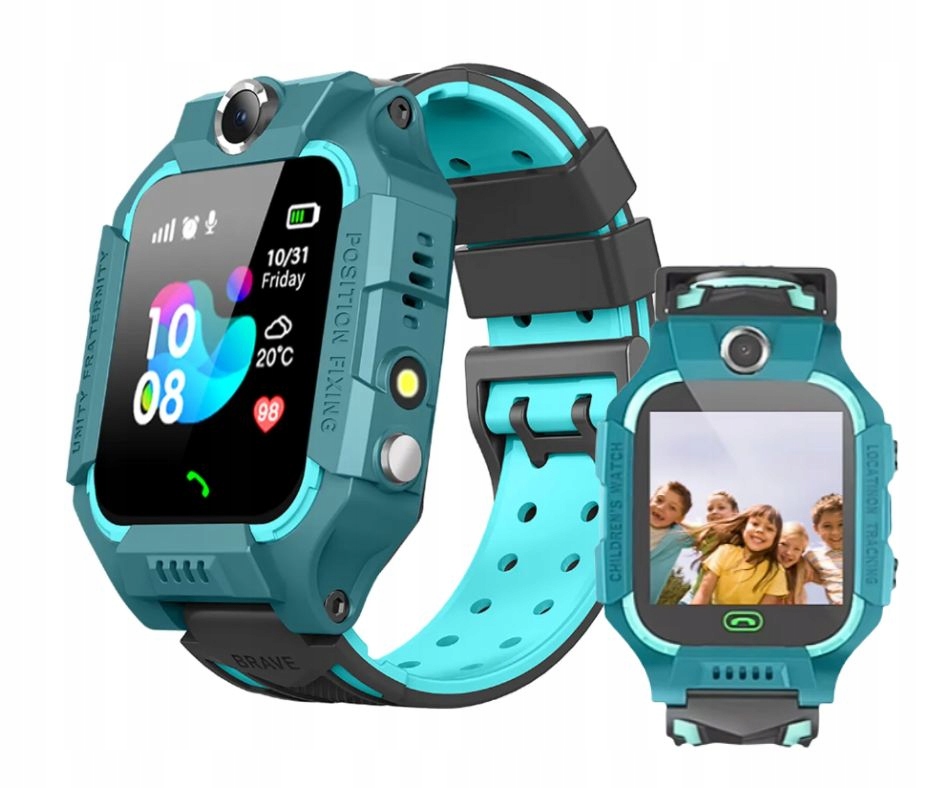 SMARTWATCH DLA DZIECI ZEGAREK GPS LOKALIZATOR SOS KARTA SIM DZIECIĘCY ...