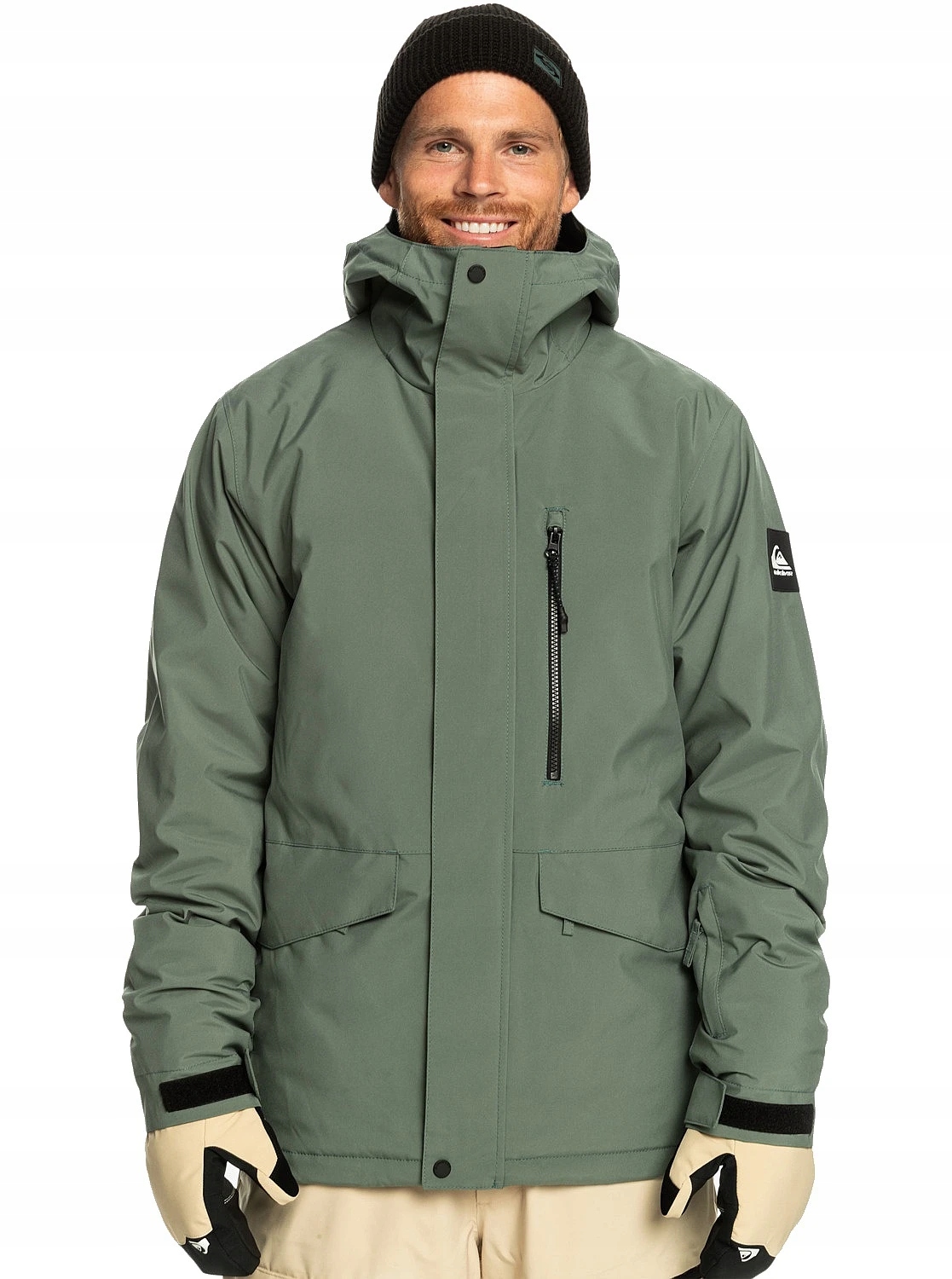 bunda Quiksilver Mission Solid - GNB0/Laurel za 3911.00CZK - Allegro