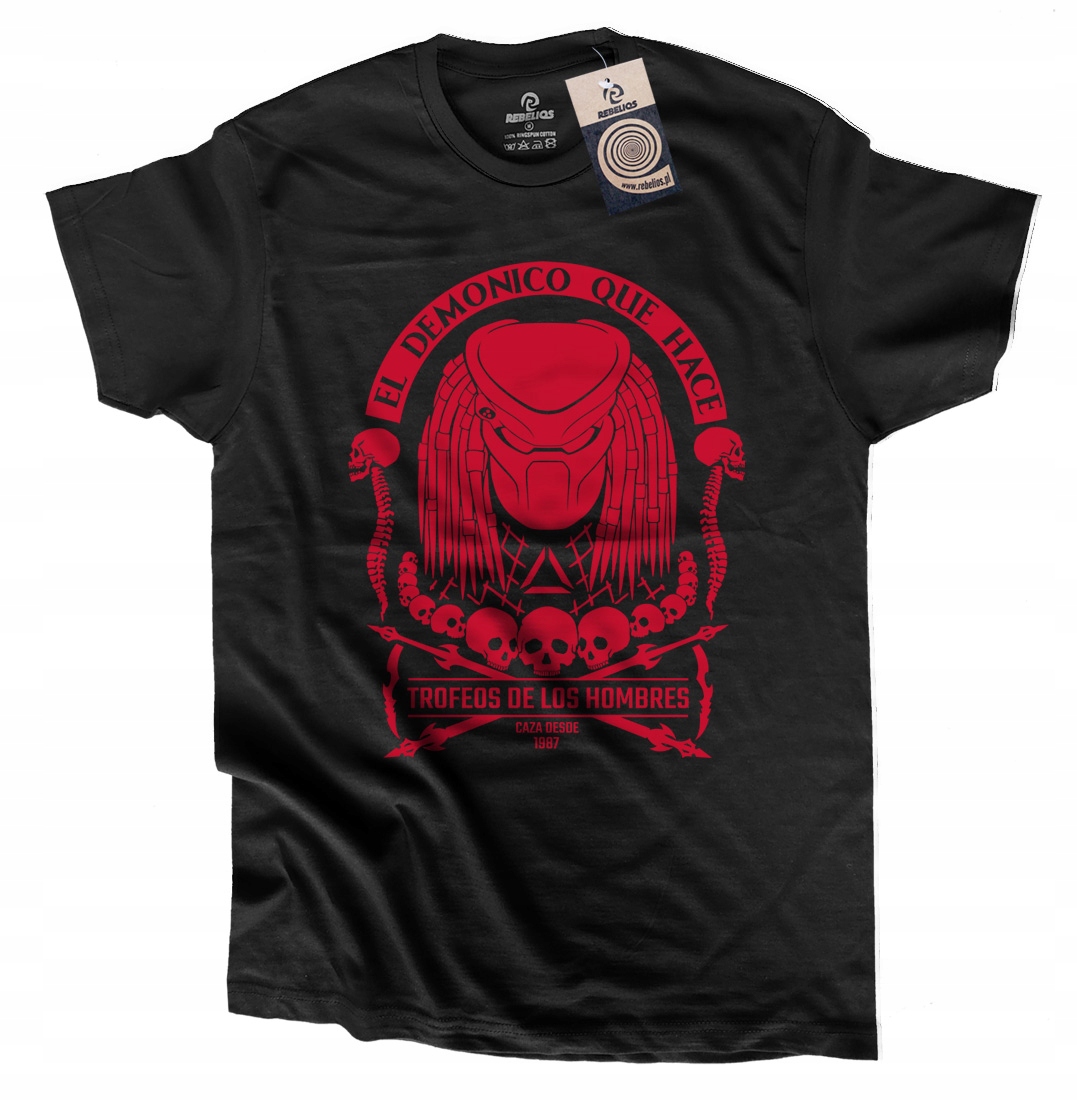 Koszulka męska EL DEMONICO Predator Alien filmowe XXL • Cena, Opinie ...