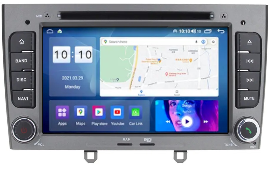 RADIO GSP ANDROID PEUGEOT 308 408 2/32GB USB SIM - Sklep, Opinie, Cena ...