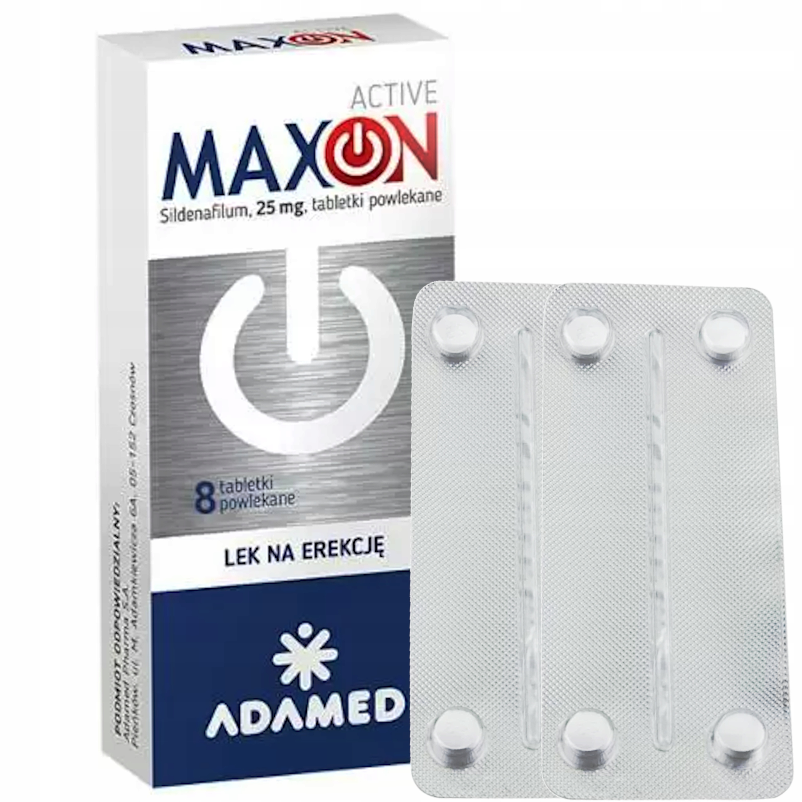 Maxon Forte 8 Tabletek - Niska cena na Allegro