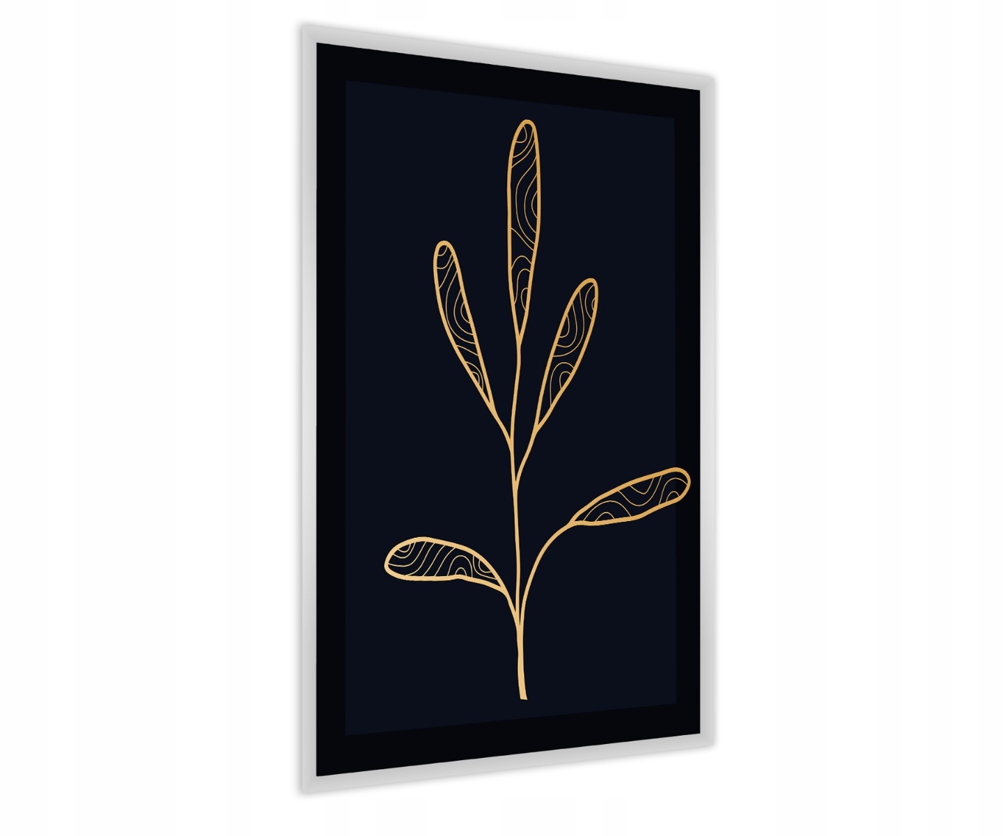 Plakat Ścienny ABSTRAKCJA Liście Line-Art 50x70 (5904436306031) • Cena ...