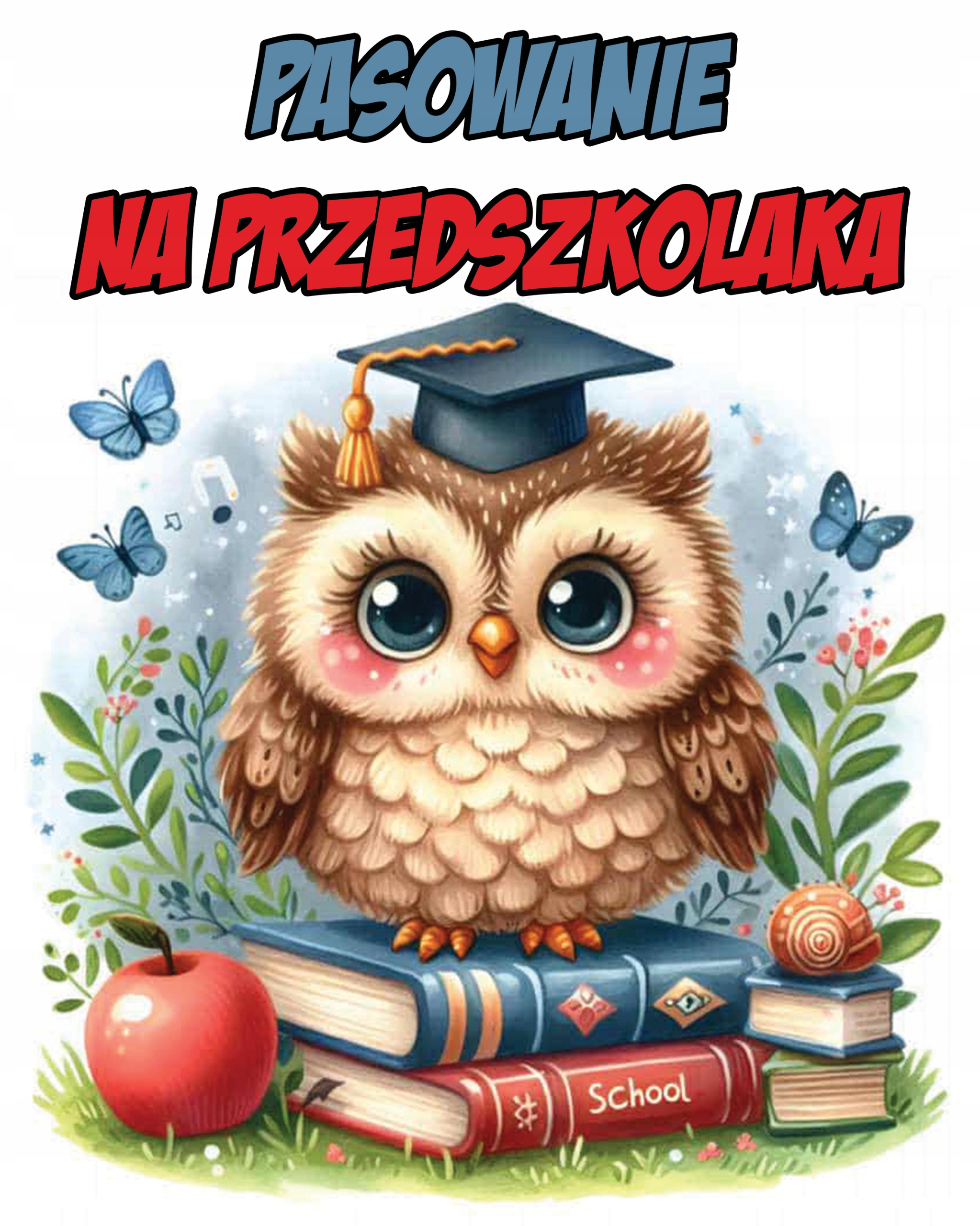 TOPPER MUFFINY OPŁATEK NA TORT Waflowy PASOWANIE NA PRZEDSZKOLAKA SOWA • Cena, Opinie - Allegro