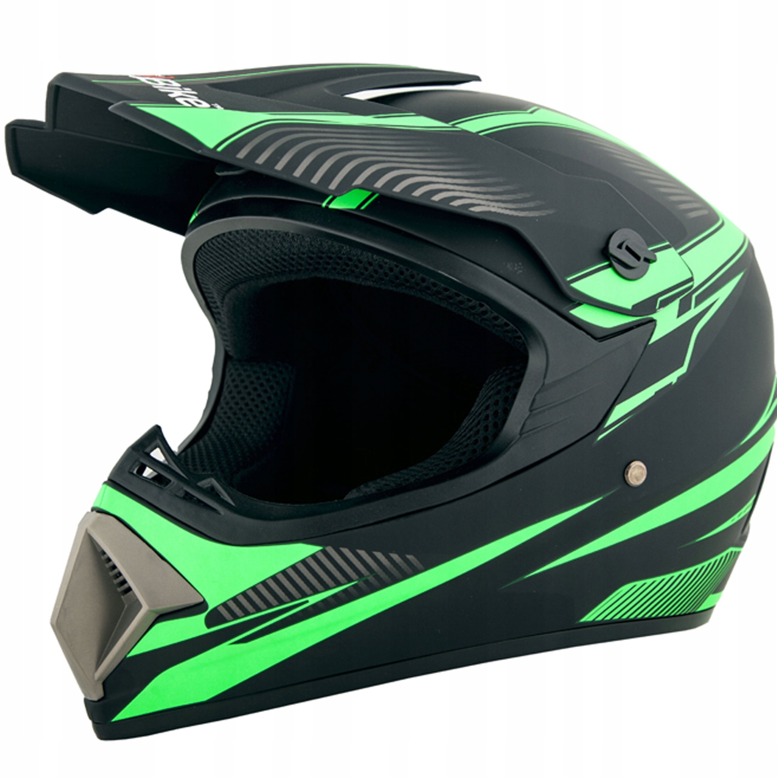 KASK CROSSOWY ENDURO NA CROSS ENDURO QUAD ATV ROWER BMX HULAJNOGA L ...