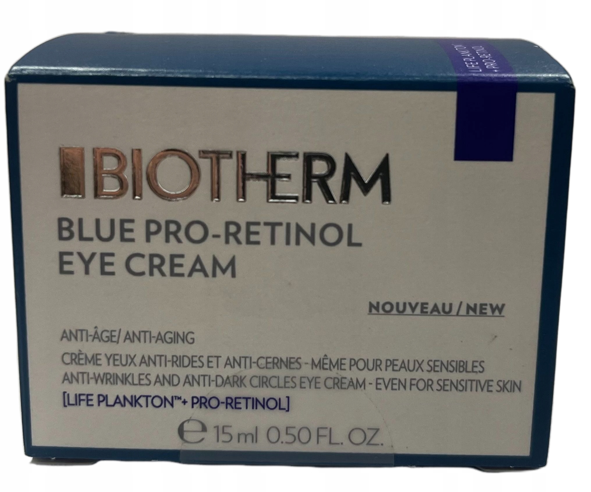 Biotherm Pro-retinol Eye Cream Krem pod oczy z retinolem 15 ml • Cena ...