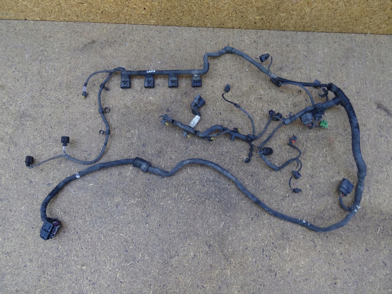 AUDI A3 8P GOLF VI GTI 2.0 TFSI CAWB WIĄZKA INSTALACJA SILNIKA ...