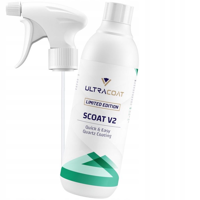 ULTRACOAT Scoat V2 500ml Szybka Powłoka Kwarcowa Ochronna Hydrofobowa ...