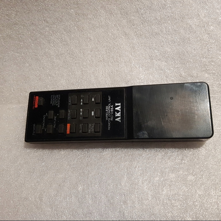 Oryginalny pilot AKAI RC-V85A - VIDEO VRC VRT VCP MAGNETOWID VHS ...
